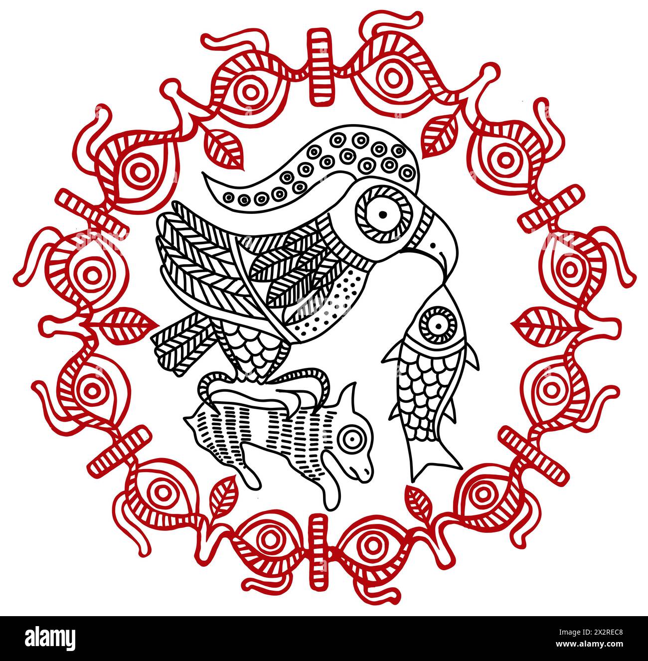 Pagan animal symbol hi-res stock photography and images - Alamy