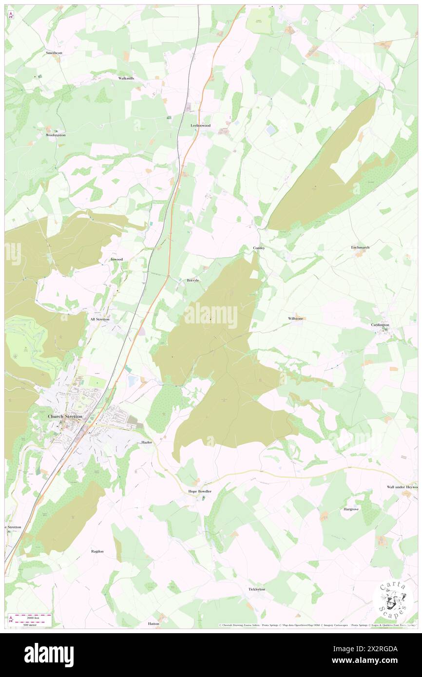 Caer Caradoc Hill, Shropshire, GB, United Kingdom, England, N 52 33' 13 ...