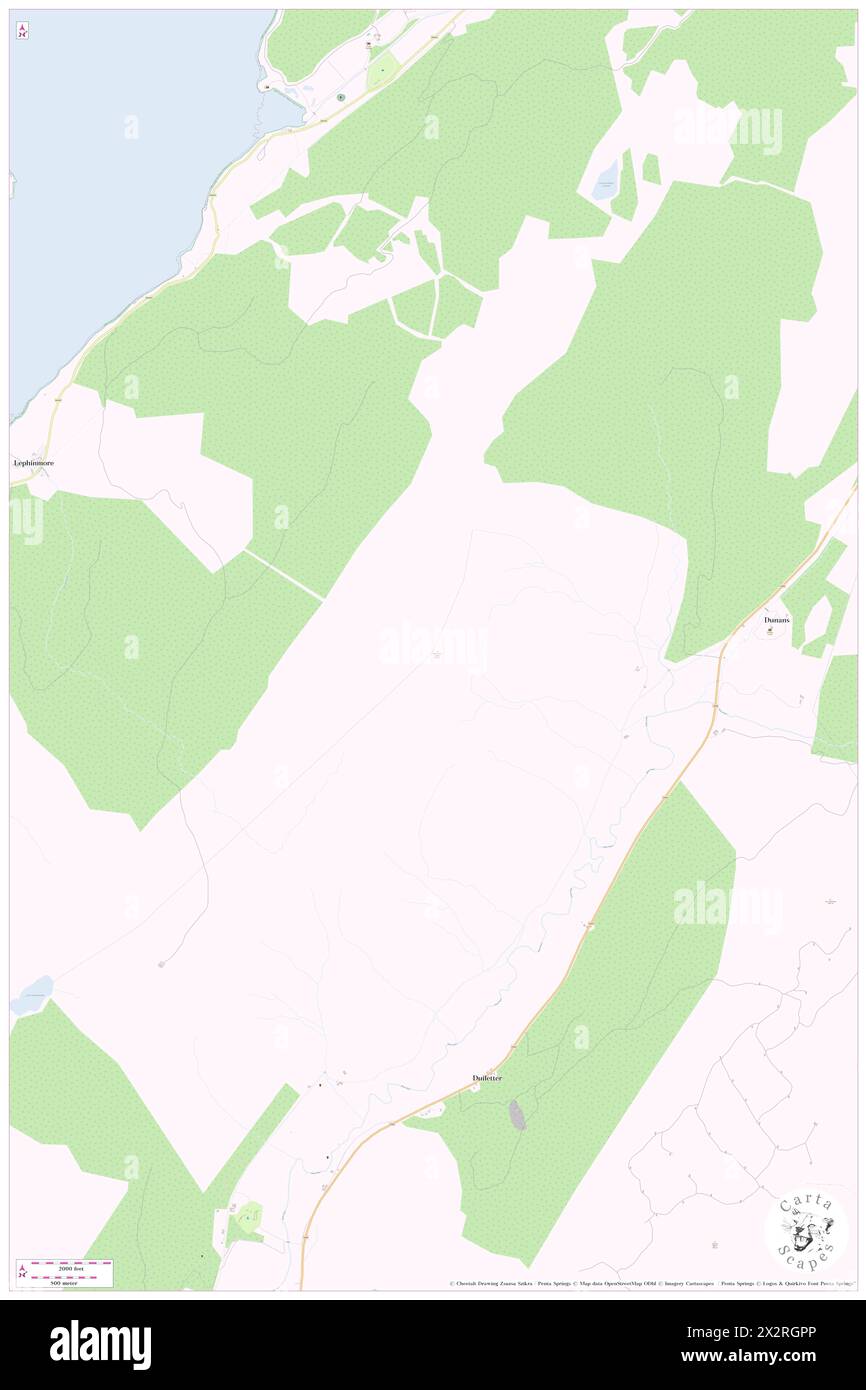 Creachan Dubh, Argyll and Bute, GB, United Kingdom, Scotland, N 56 4 ...
