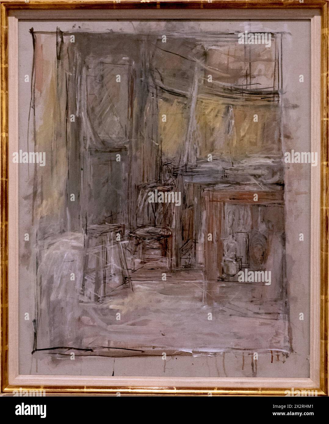 Giacometti Drawings Interior