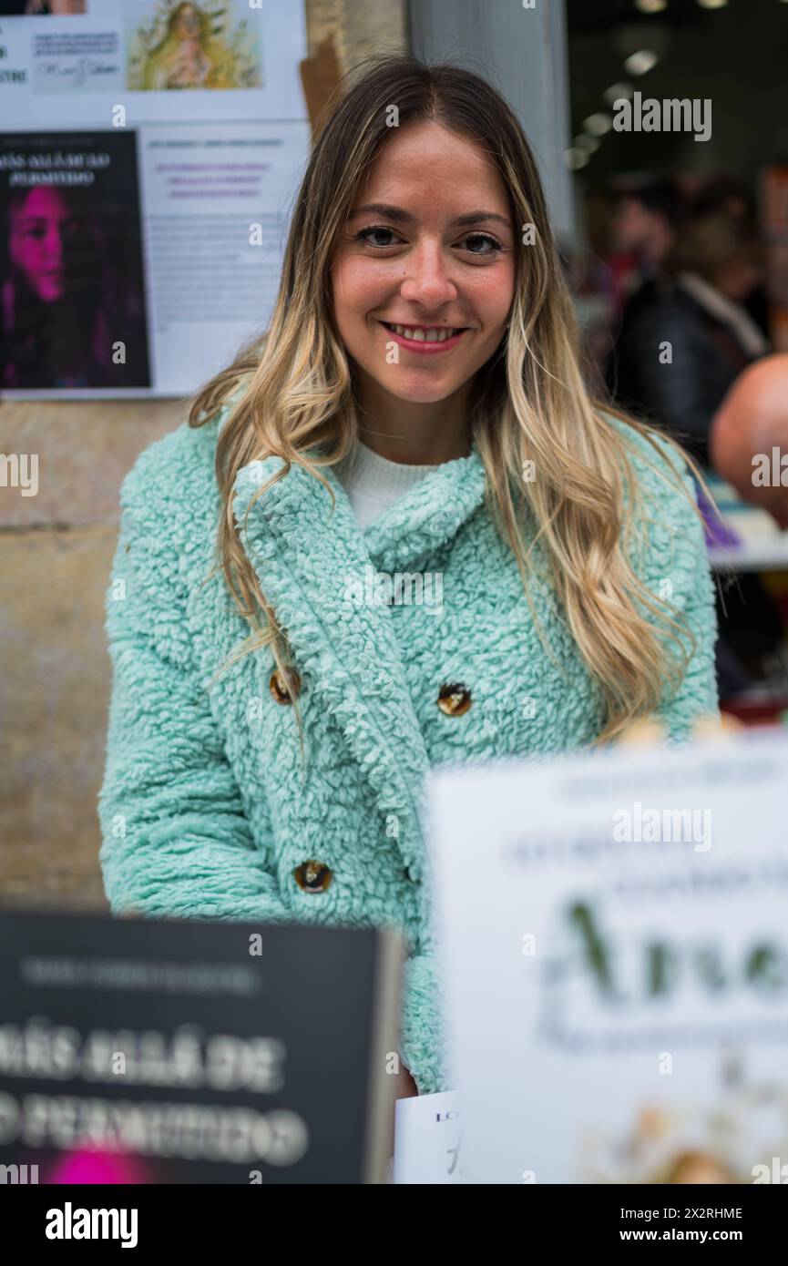 Spanish author Maria Ferrer Silvestre presents and signs her book on ...