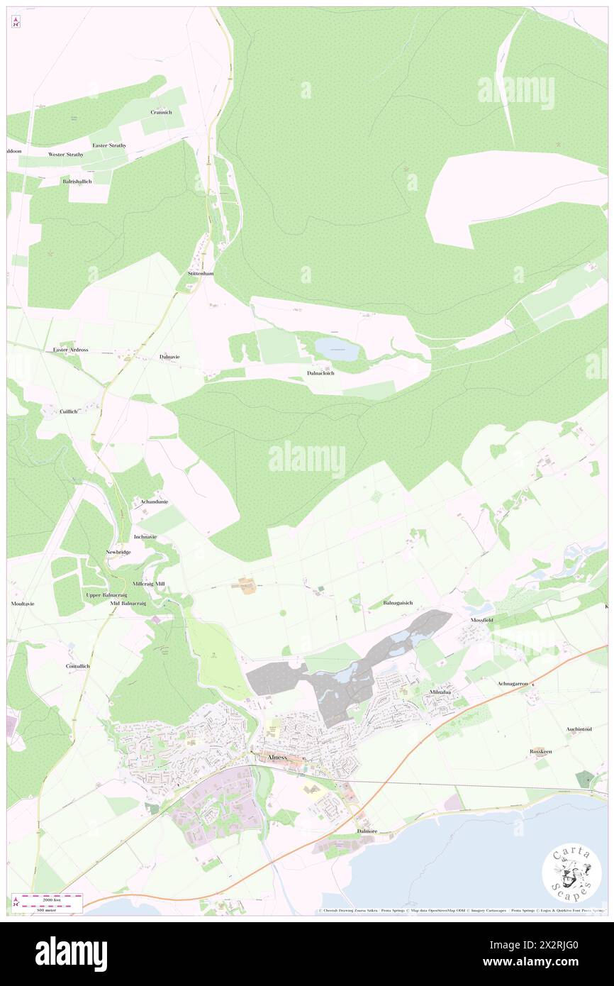 Cnoc Navie, Highland, GB, United Kingdom, Scotland, N 57 43' 20'', S 4 ...