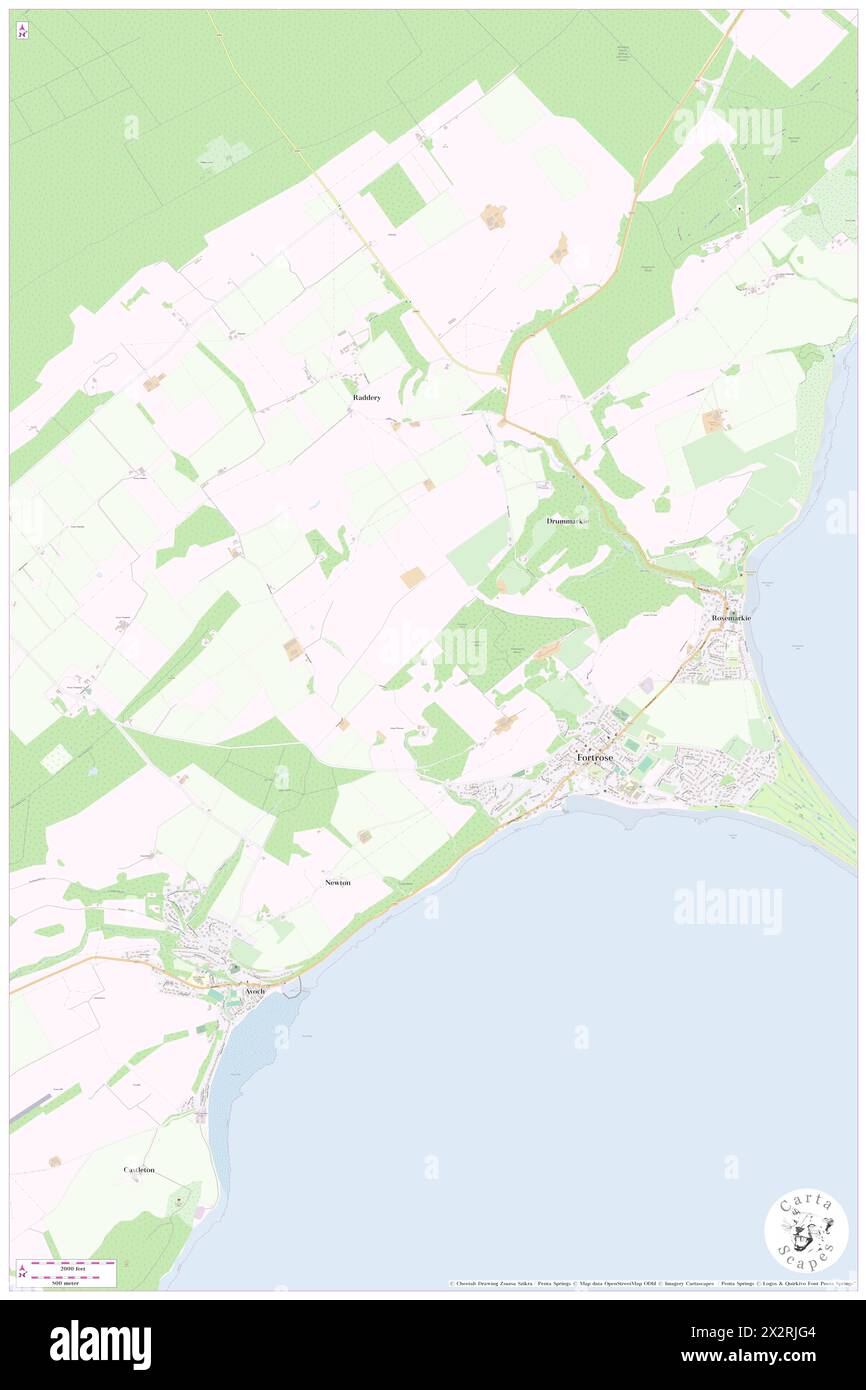 Hill of Fortrose, Highland, GB, United Kingdom, Scotland, N 57 35' 19 ...