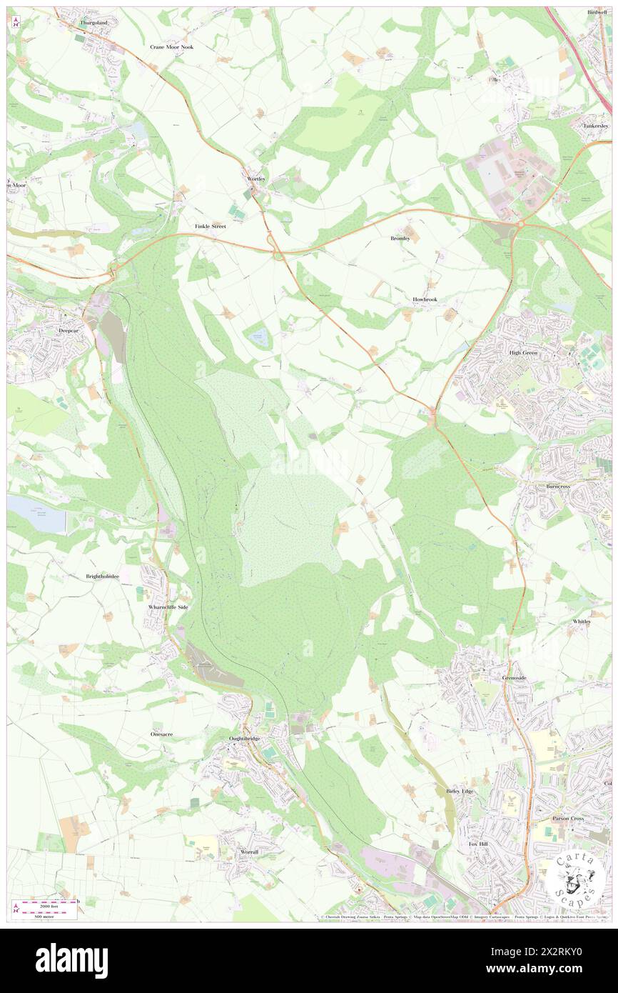 Wharncliffe Chase, Barnsley, GB, United Kingdom, England, N 53 27' 47 ...