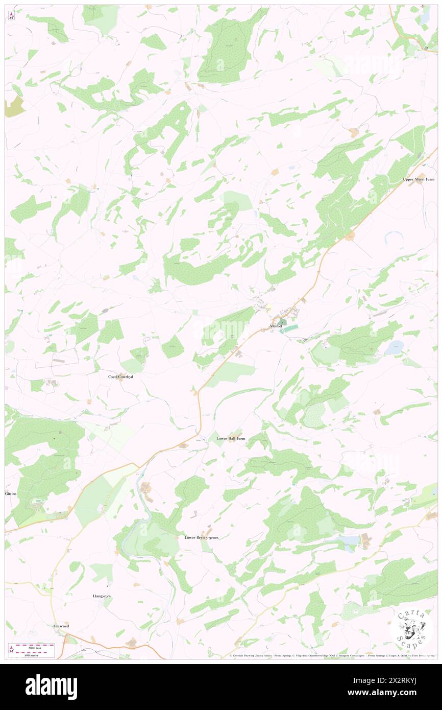 Gallt yr Ancr, Sir Powys, GB, United Kingdom, Wales, N 52 42' 30'', S 3 ...