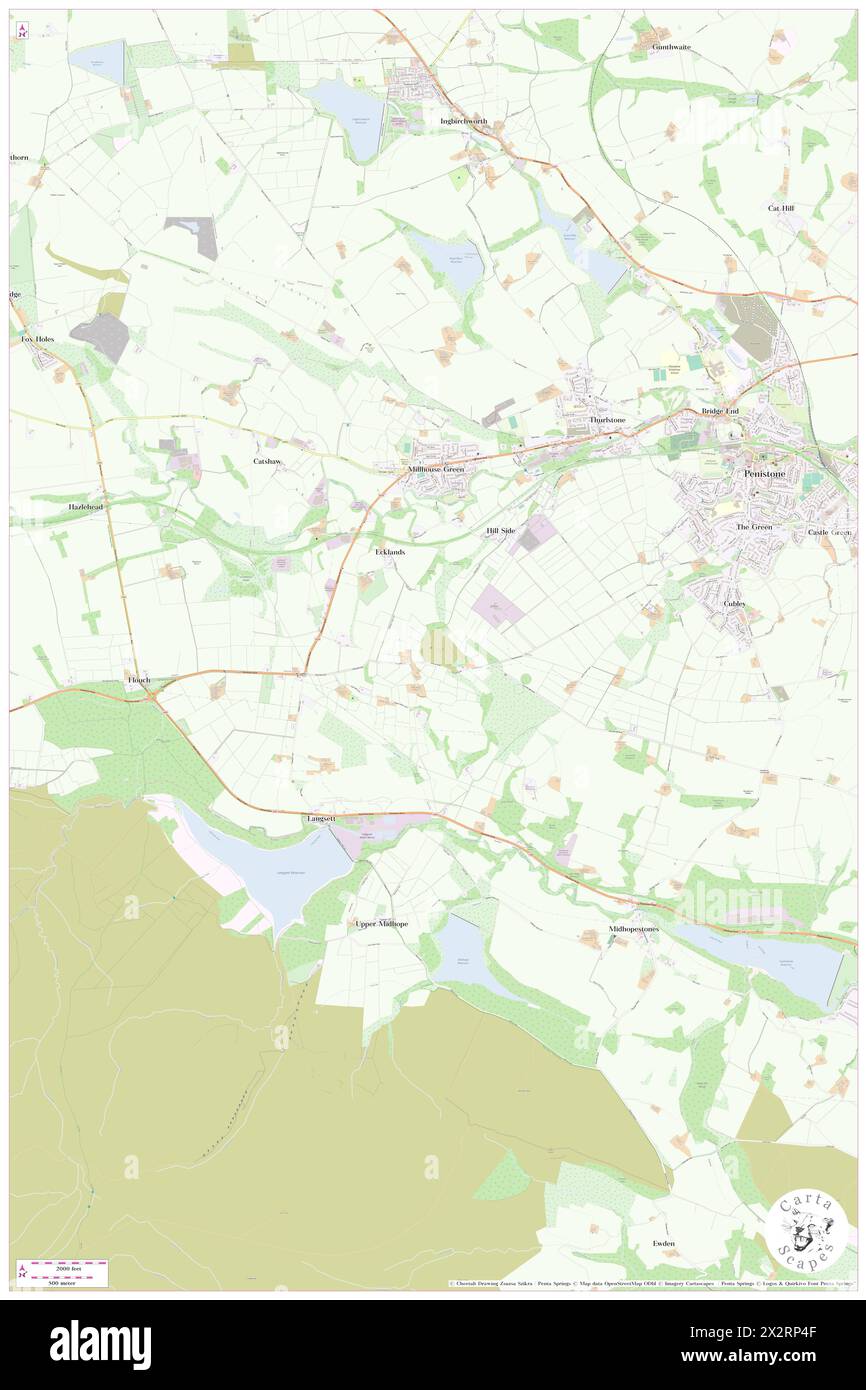 Hartcliff Hill, Barnsley, GB, United Kingdom, England, N 53 30' 44'', S ...