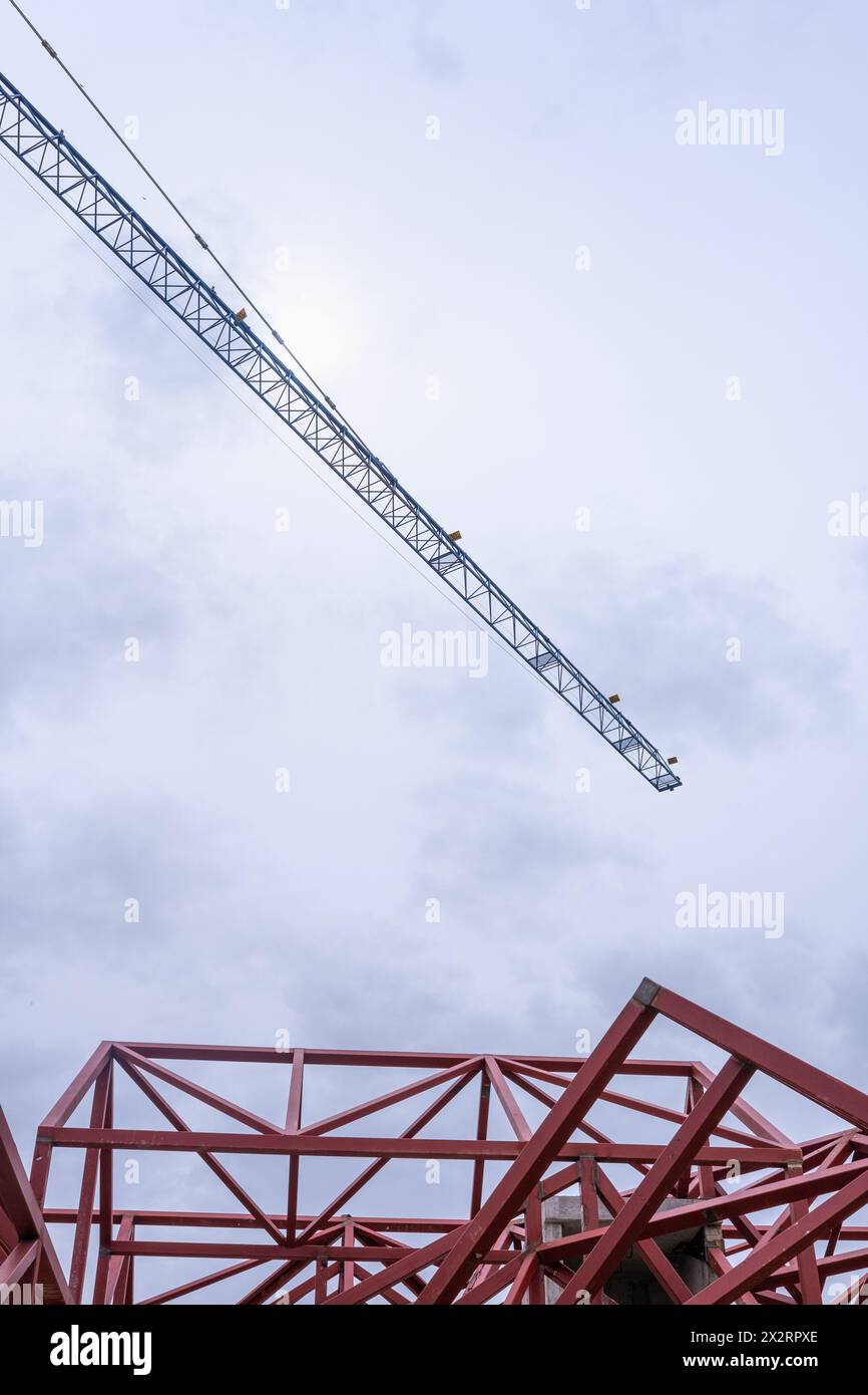 Portrait architecture building construction hi-res stock photography ...