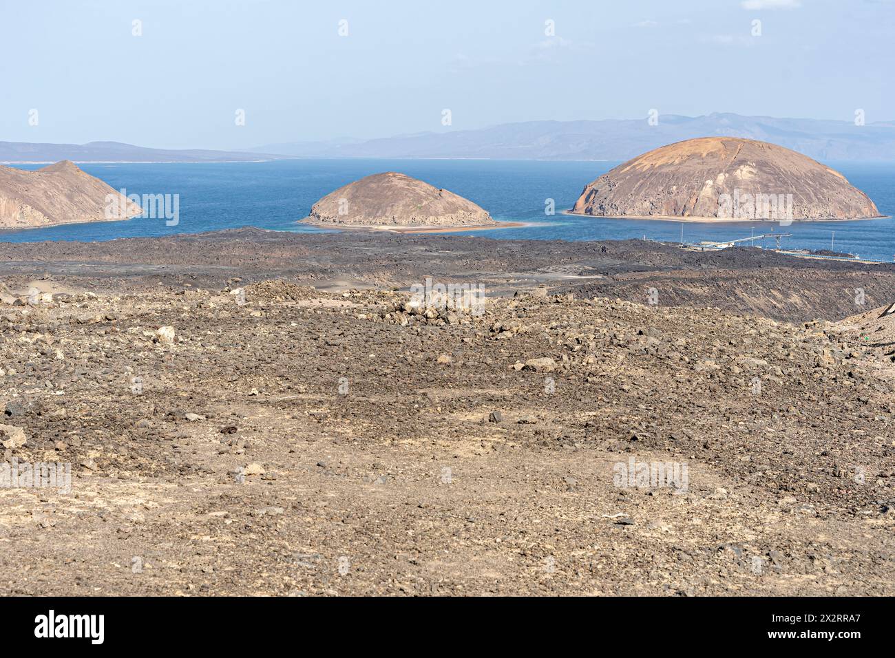 Lac Assal (Assal Lake), Djibouti, Africa Stock Photo - Alamy