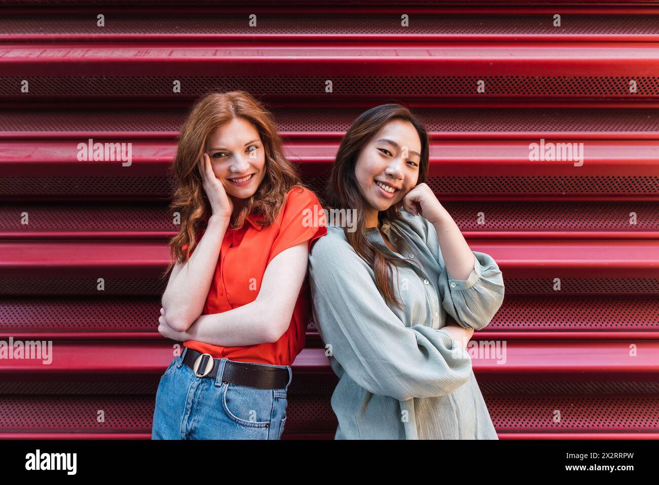 Group people posing near hi-res stock photography and images - Alamy