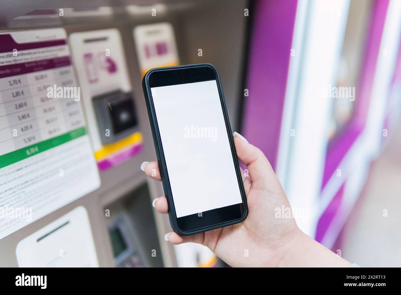 Hand scanning ticket hi-res stock photography and images - Alamy