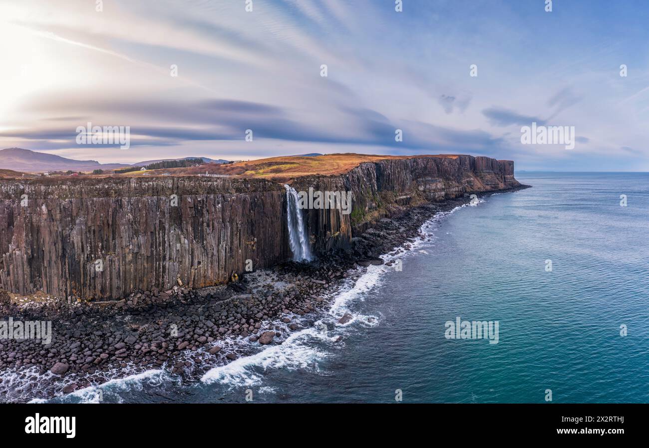 Kilt rock aerial hi-res stock photography and images - Alamy