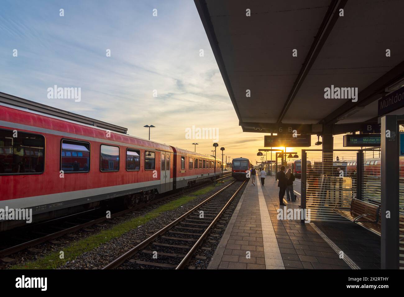 Muhldorf am inn railway station hi-res stock photography and images - Alamy