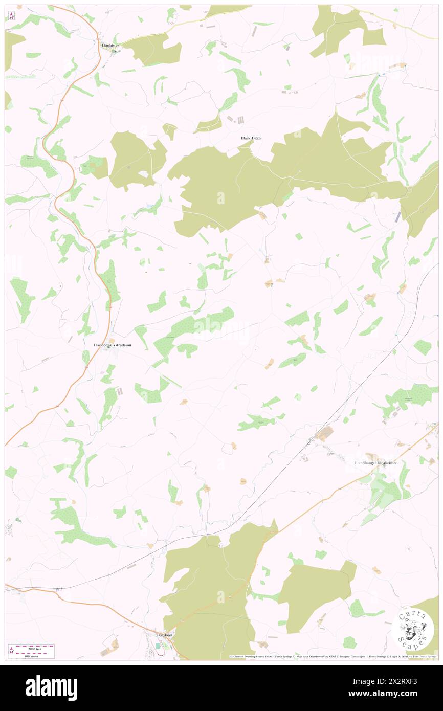 Cefn Cynfal, Sir Powys, GB, United Kingdom, Wales, N 52 18' 38'', S 3 ...