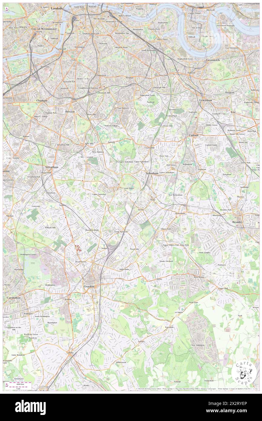 Crystal Palace, Greater London, GB, United Kingdom, England, N 51 24 ...