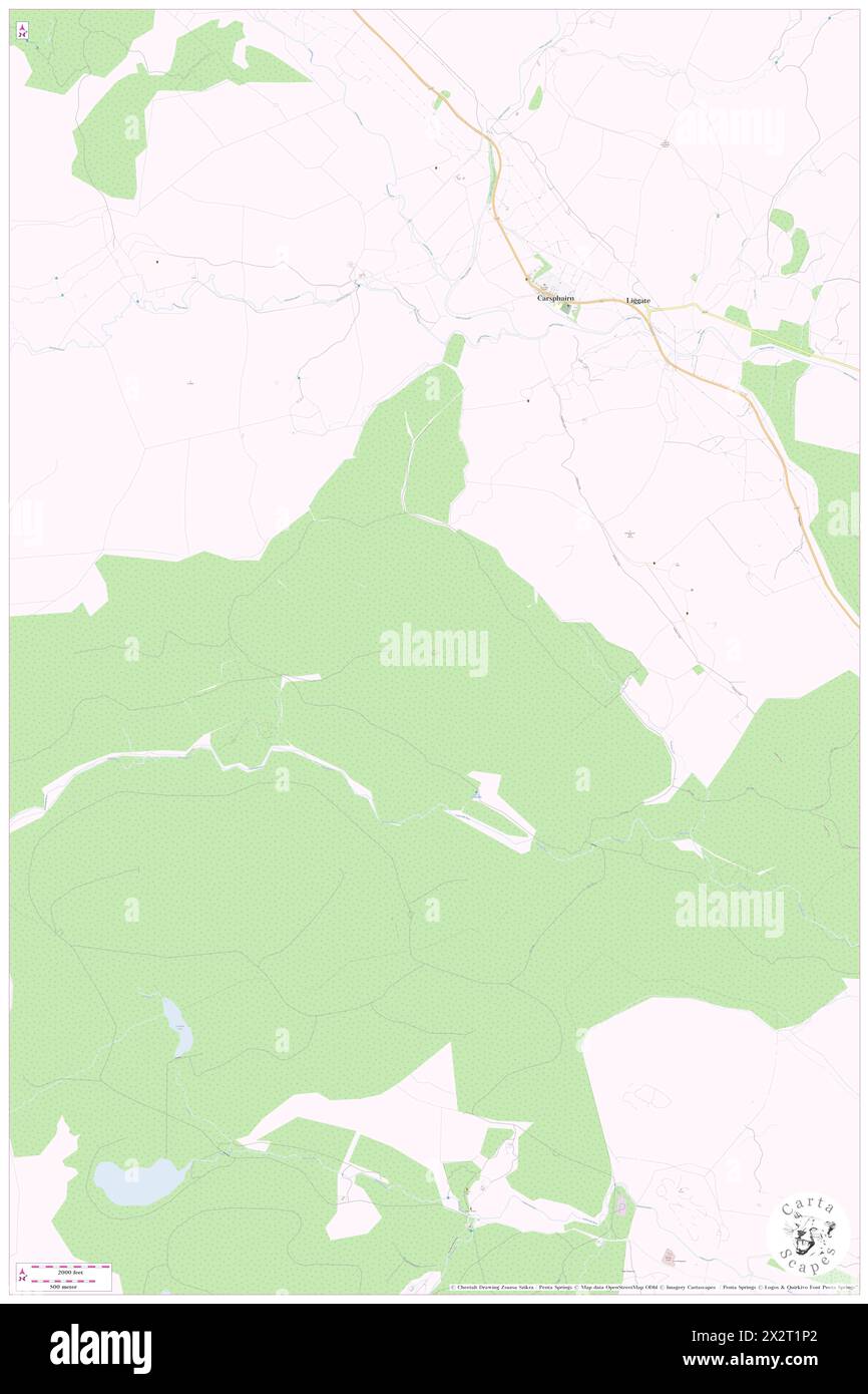 Gairy Craig, Dumfries and Galloway, GB, United Kingdom, Scotland, N 55 ...