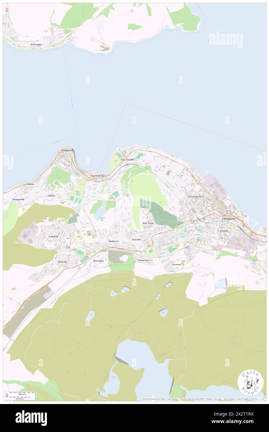 Bow Hill, Inverclyde, GB, United Kingdom, Scotland, N 55 57' 3'', S 4 ...