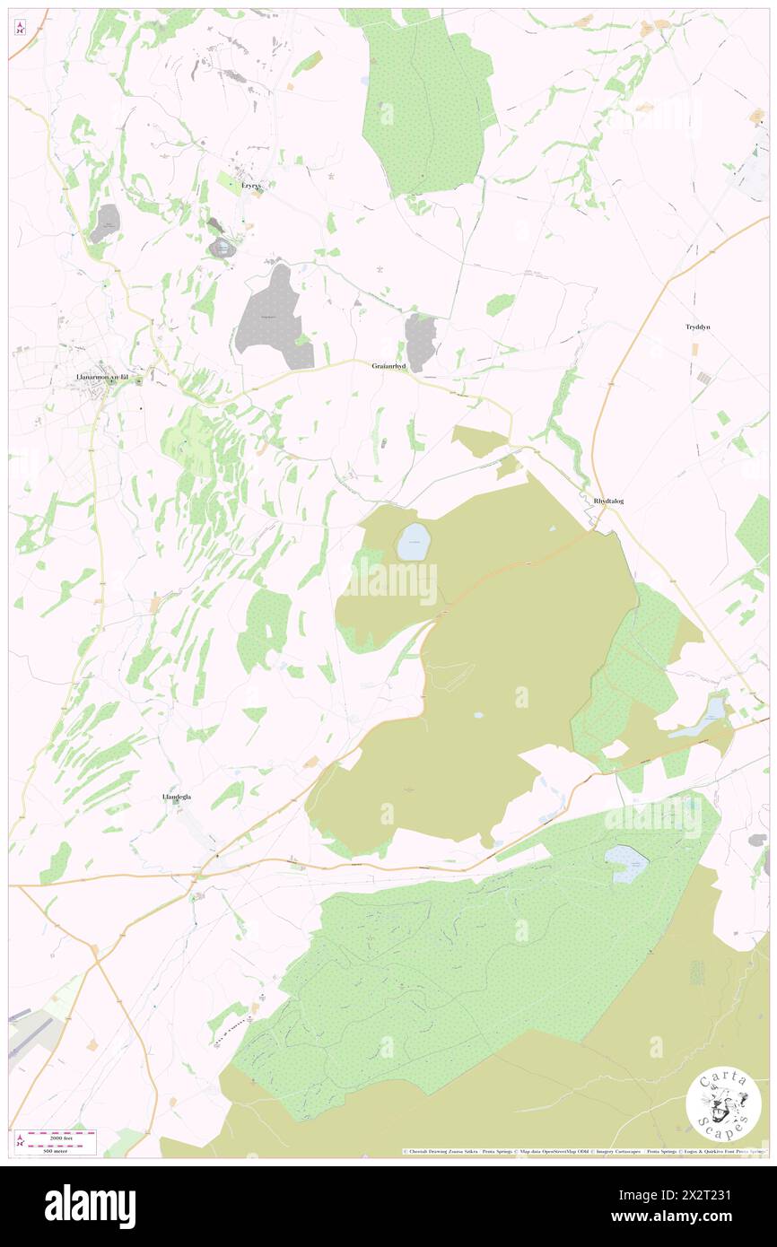 Pen-y-Ffrith, Denbighshire, GB, United Kingdom, Wales, N 53 4' 49'', S ...
