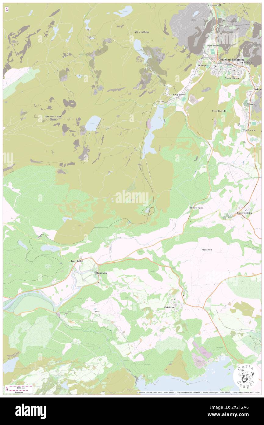 Moel Dduallt, Gwynedd, GB, United Kingdom, Wales, N 52 57' 47'', S 3 58 ...