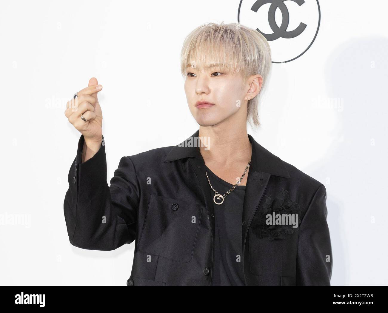 Seoul, South Korea. 23rd Apr, 2024. South Korean singer Hoshi, member ...