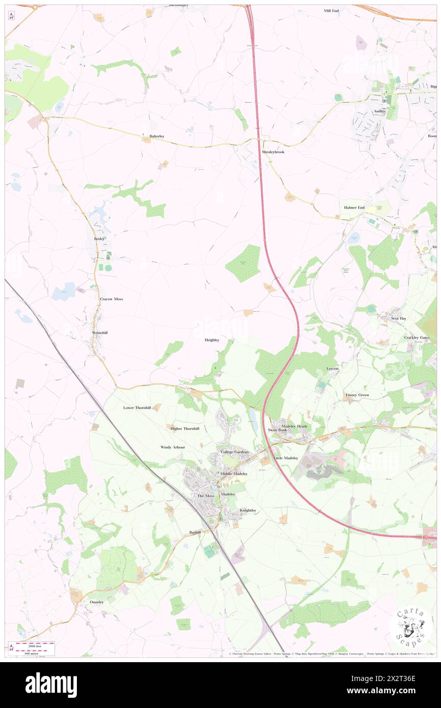 Heighley Hill, Staffordshire, GB, United Kingdom, England, N 53 1' 21 ...