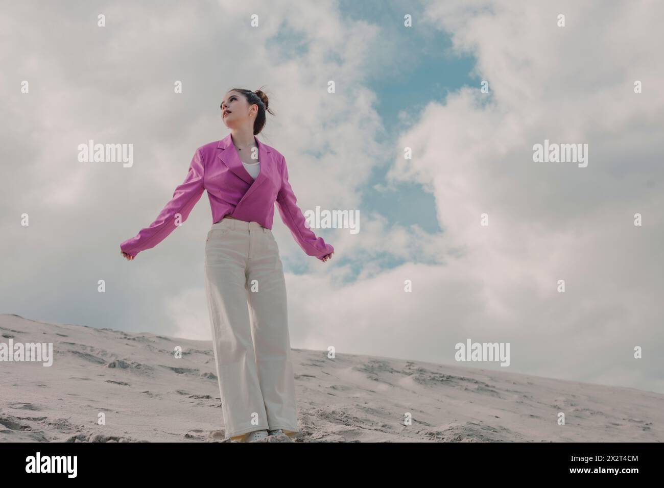 White sand dune under hi-res stock photography and images - Alamy