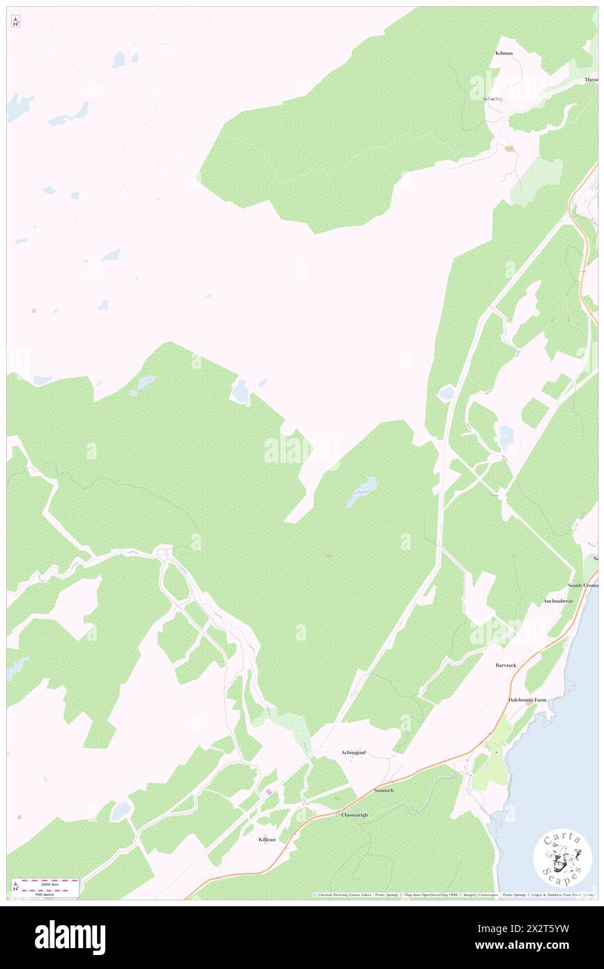 Sgornach Ruadh, Argyll and Bute, GB, United Kingdom, Scotland, N 56 13 ...