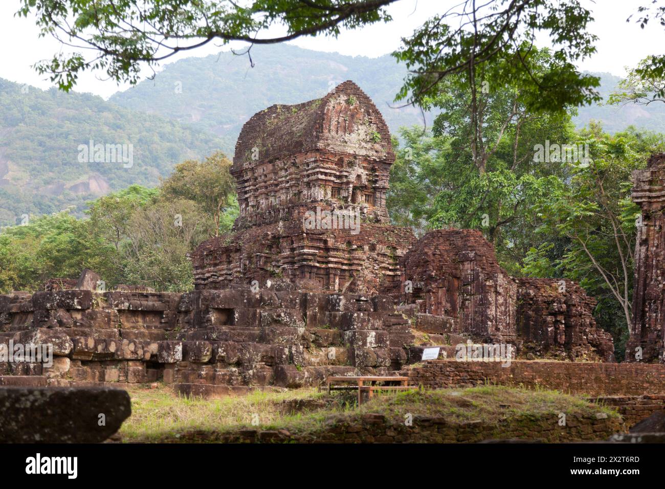 My Son, Cham arcaelogical site, Hindu temples, Vietnam Stock Photo - Alamy