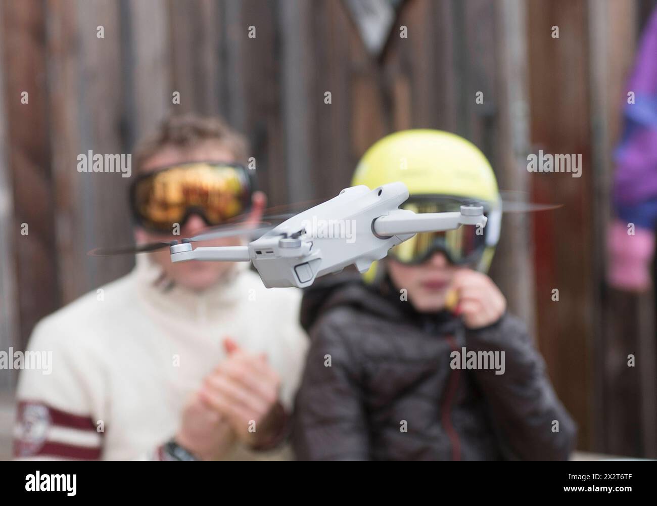 Drone Or Unmanned Aerial Vehicle Uav Small Flying Object In Aviation