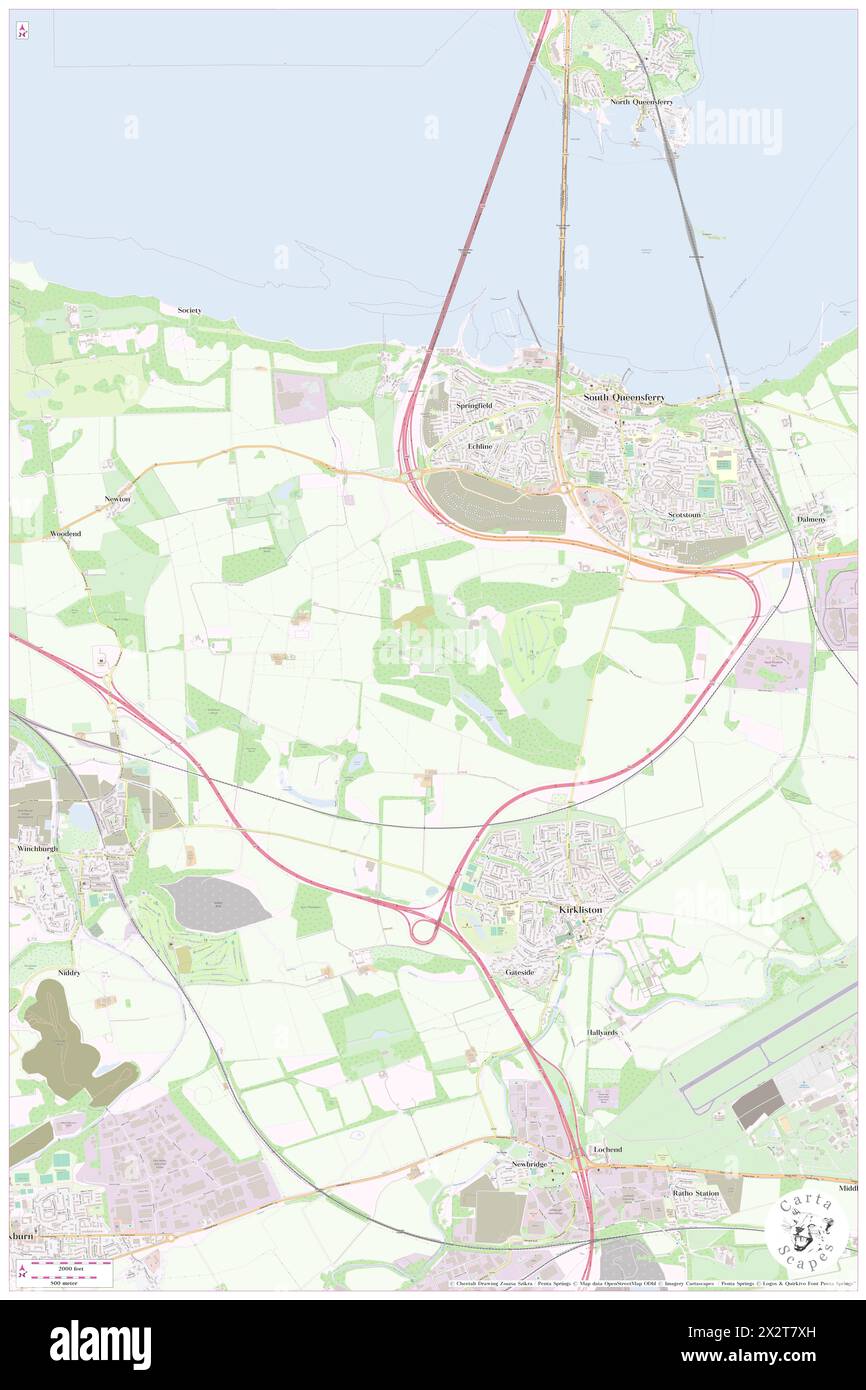 Map of dundas Cut Out Stock Images & Pictures - Alamy