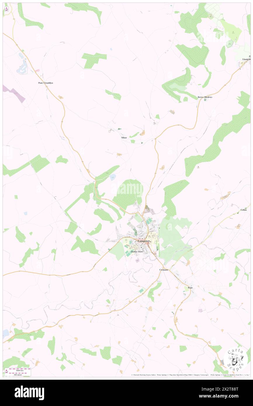 Upper Forest, County of Ceredigion, GB, United Kingdom, Wales, N 52 7 ...