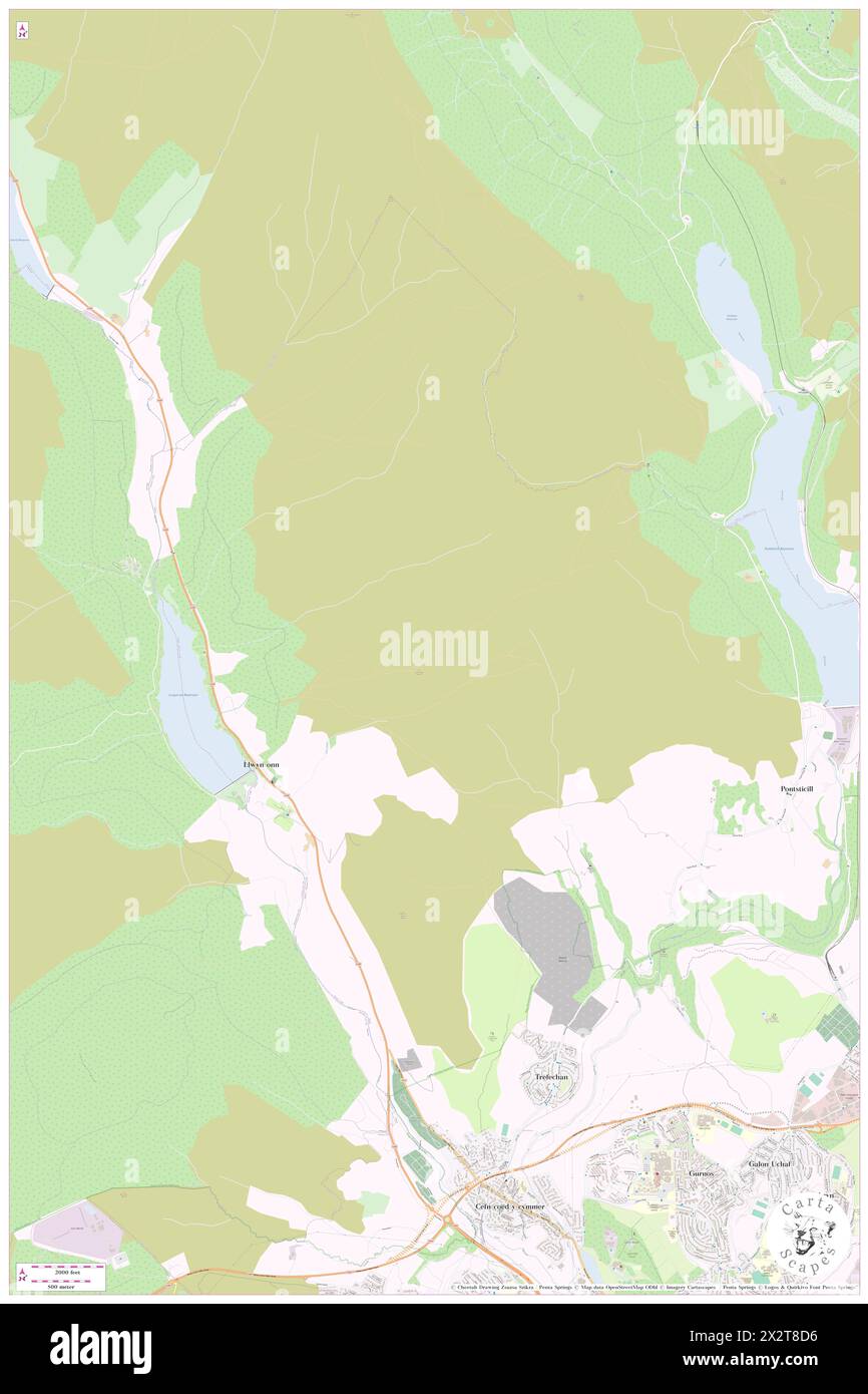 Garn Ddu, Merthyr Tydfil County Borough, GB, United Kingdom, Wales, N ...