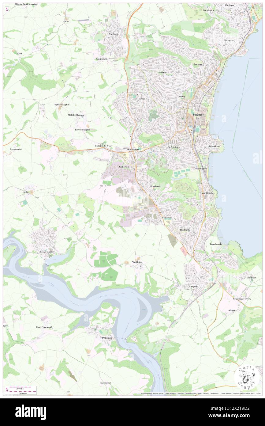 Yalberton Hill, Borough of Torbay, GB, United Kingdom, England, N 50 25 ...