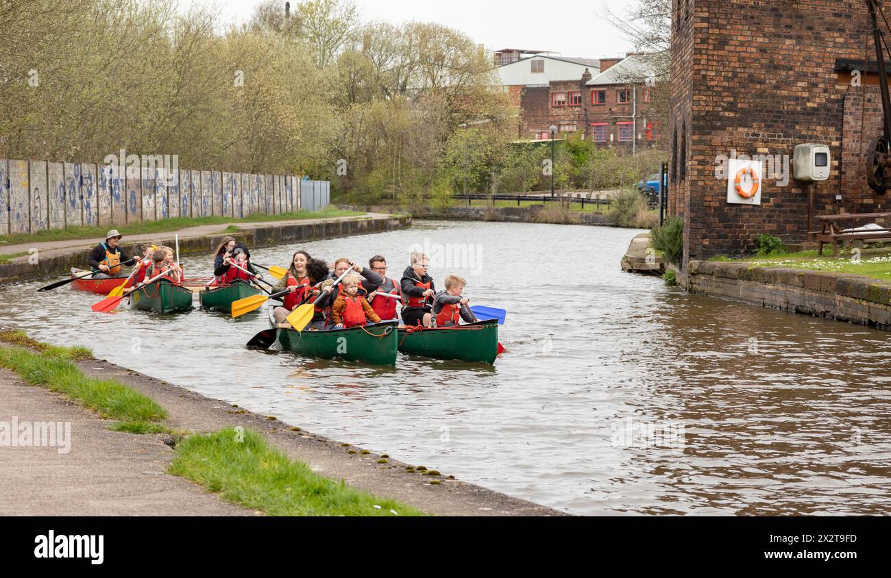 Middleport, Stoke on Trent United kingdom April 06 2024 adults and ...