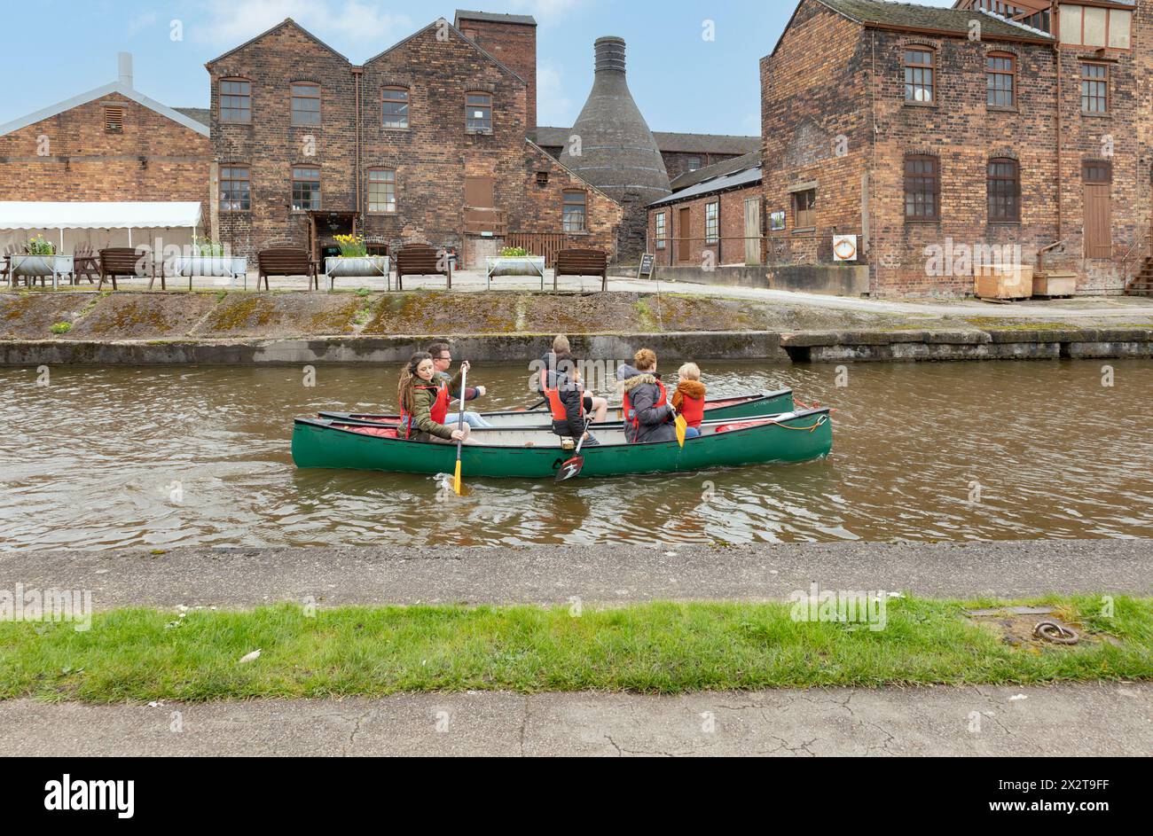 Middleport, Stoke on Trent United kingdom April 06 2024 adults and ...
