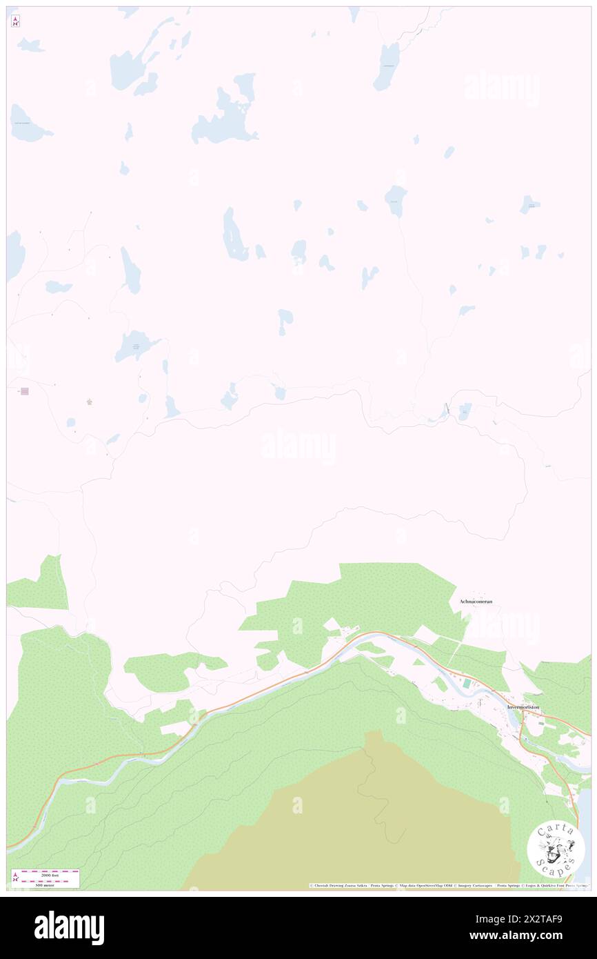 Carn an Tuairneir East Top, Highland, GB, United Kingdom, Scotland, N ...