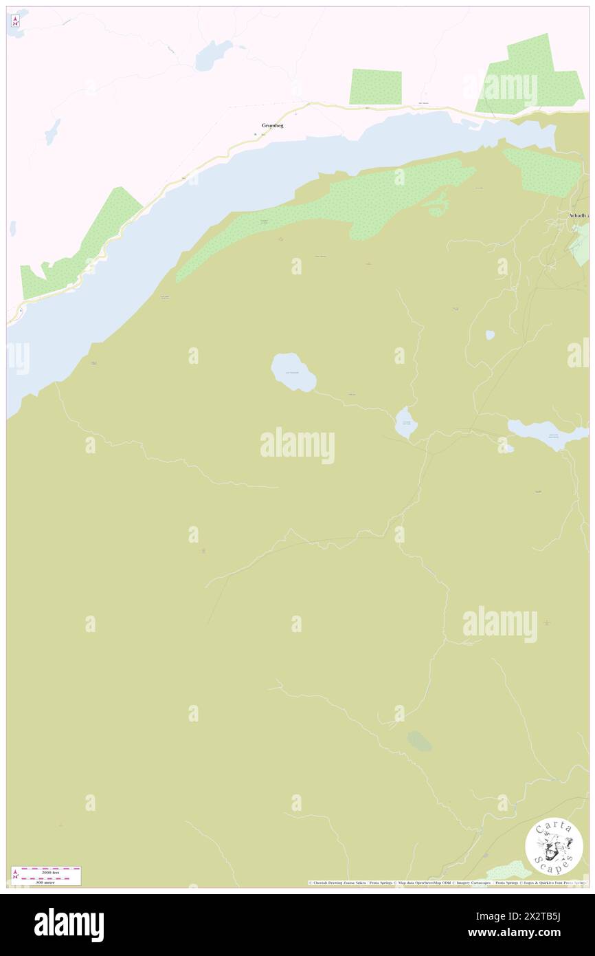 Cnoc Ruigh nan Copag, Highland, GB, United Kingdom, Scotland, N 58 17 ...