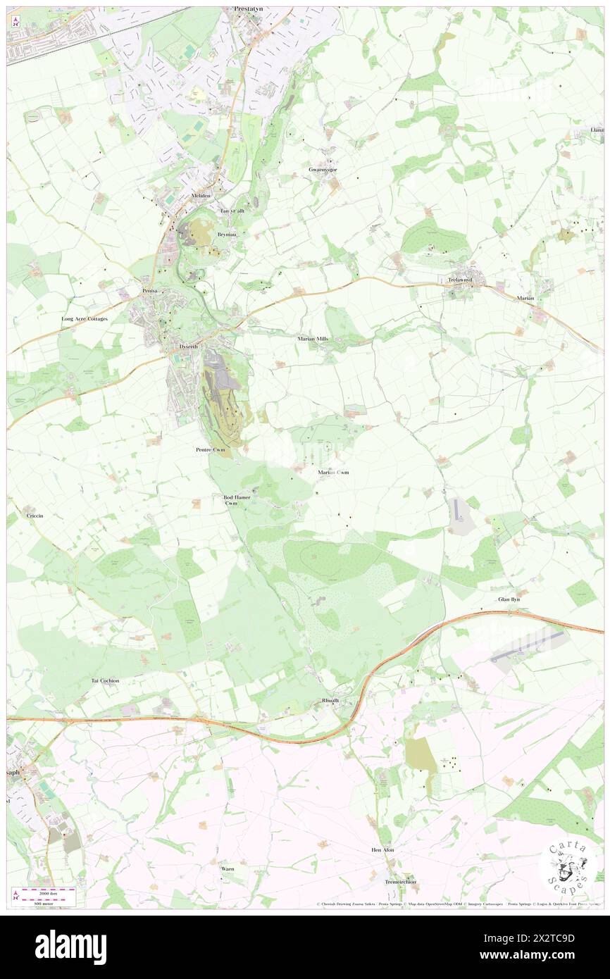 Marian Ffrith, Denbighshire, GB, United Kingdom, Wales, N 53 17' 21 ...