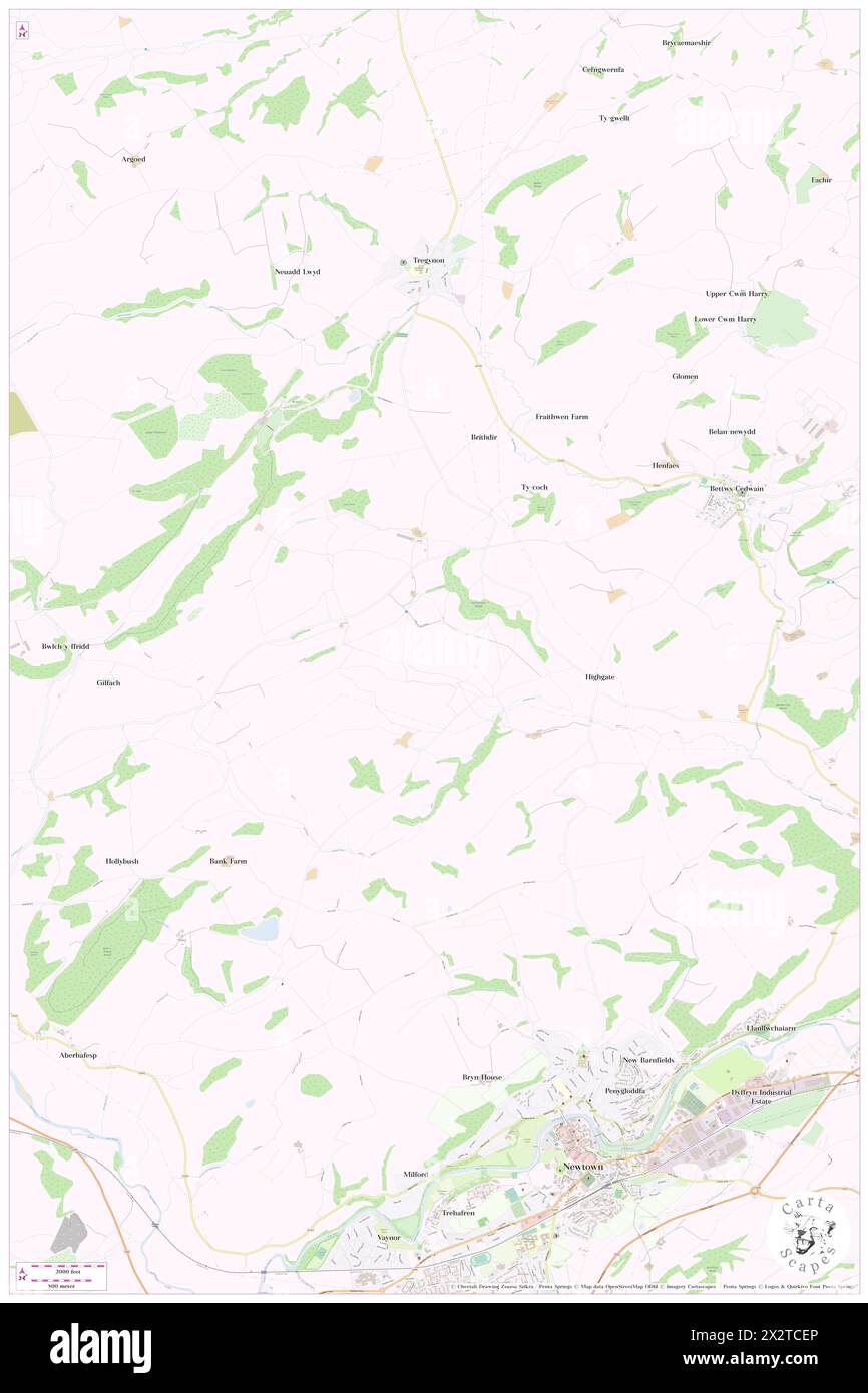 Highgate Hill, Sir Powys, GB, United Kingdom, Wales, N 52 33' 2'', S 3 ...