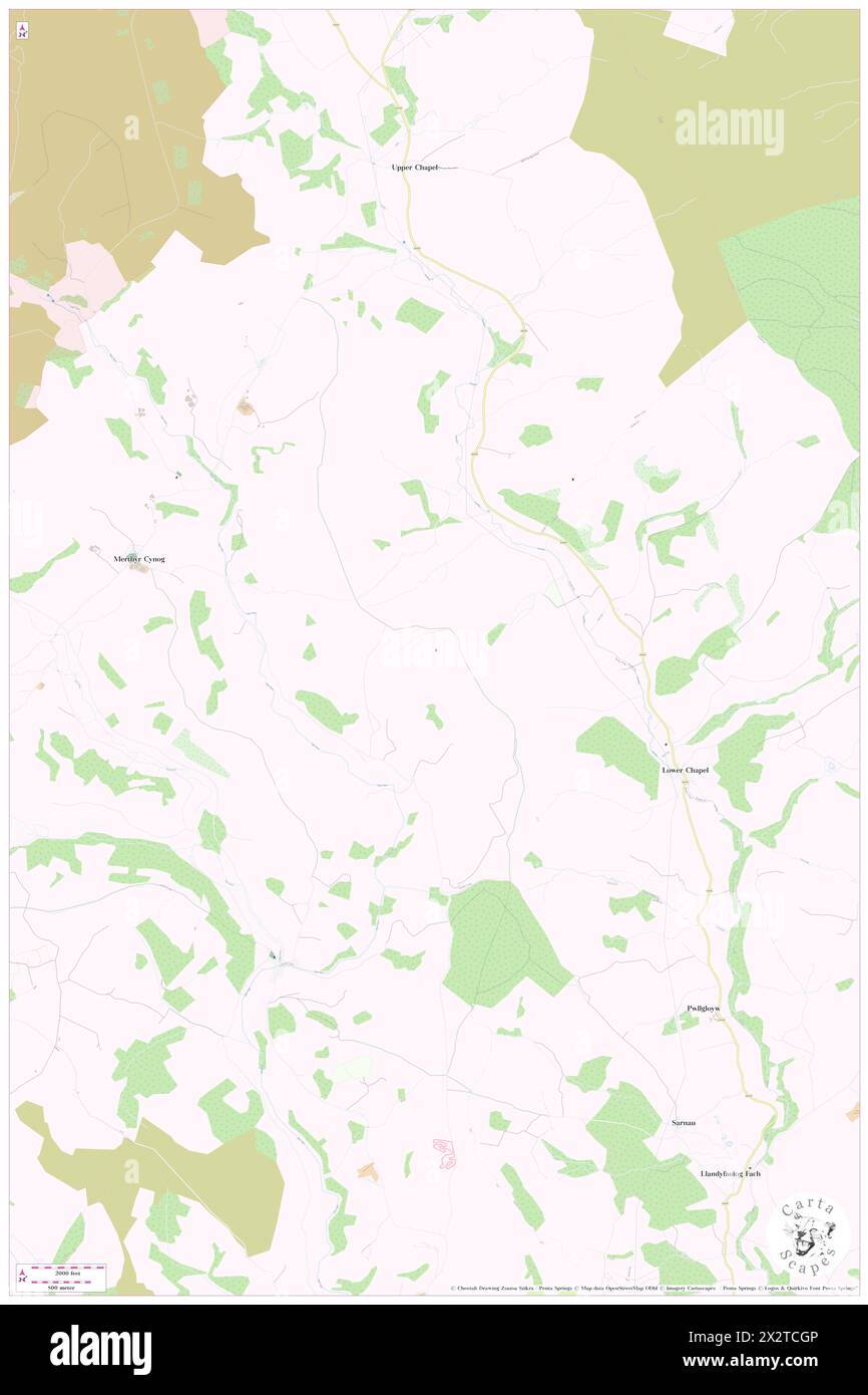Caer Fach, Sir Powys, GB, United Kingdom, Wales, N 52 1' 8'', S 3 26 ...