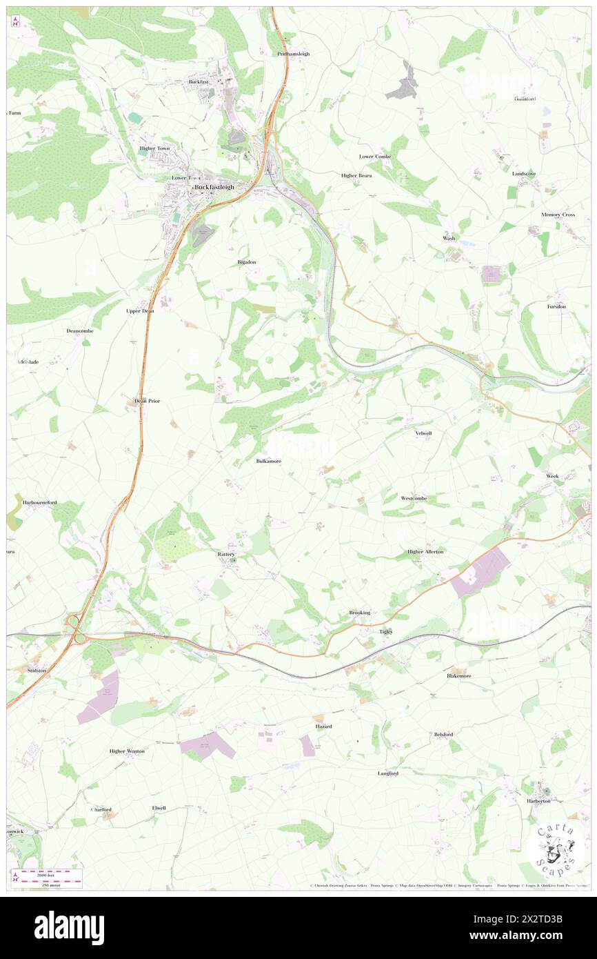 Bulkamore Hill, Devon, GB, United Kingdom, England, N 50 27' 9'', S 3 ...