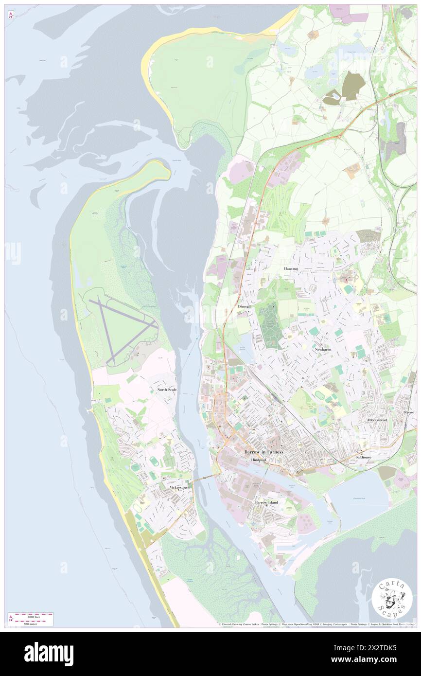 Barrow Slag Bank, Cumbria, GB, United Kingdom, England, N 54 7' 50'', S ...