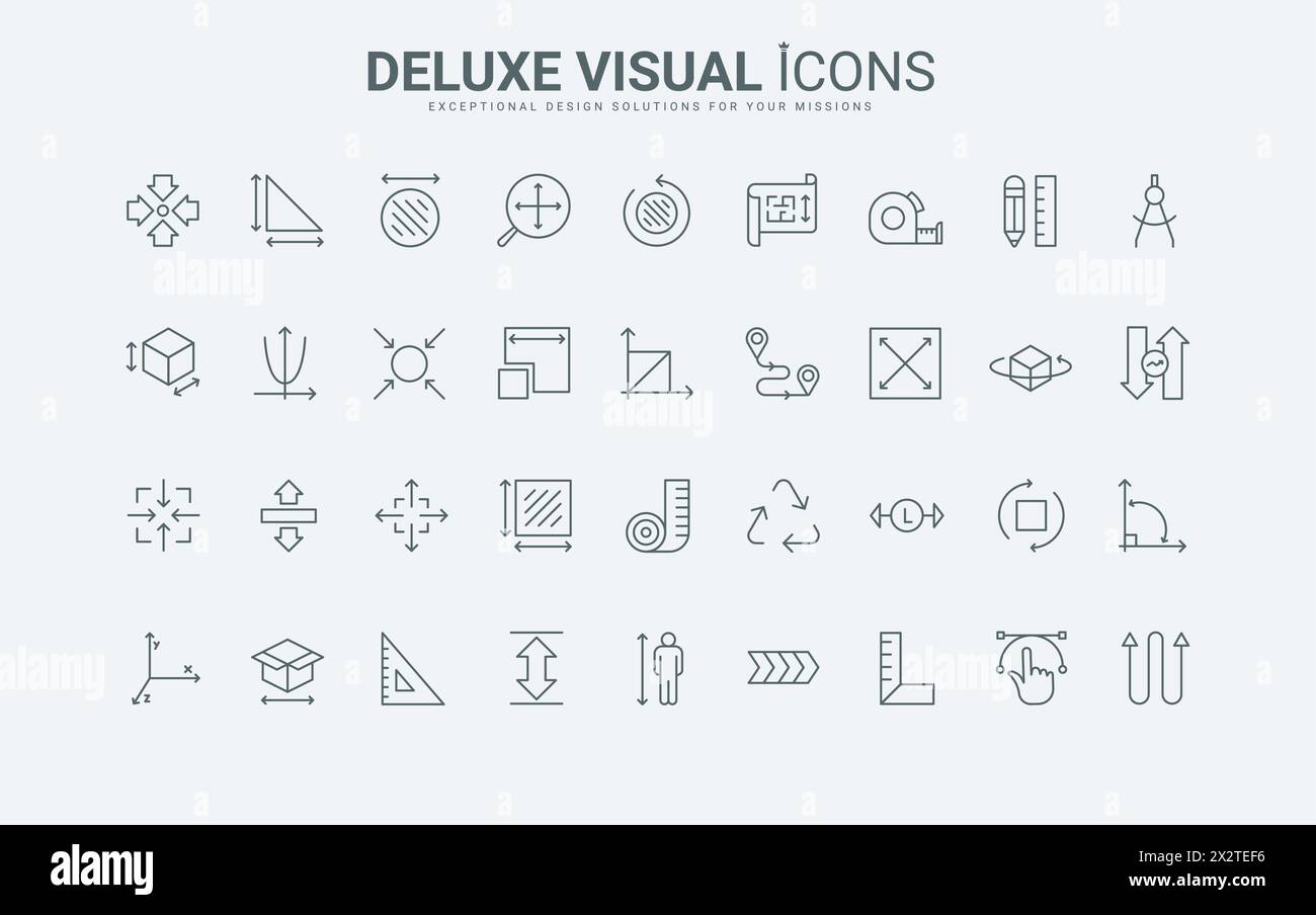 Office tools for measuring dimensions and distance, room floor plan and ...