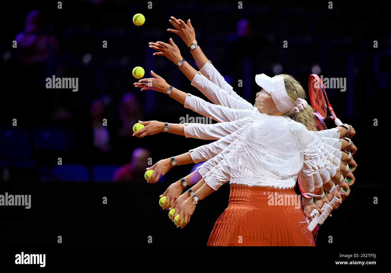 Feature, multishot, multiple exposure, motion effect, Donna Vekic (CRO ...