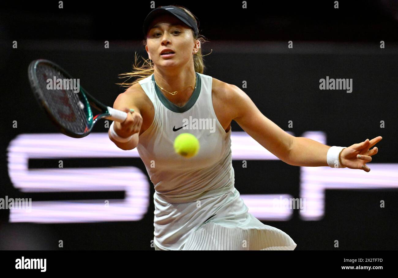 Paula Badosa (ESP) Action, Tennis, Porsche Cup 2024, Porsche Arena ...