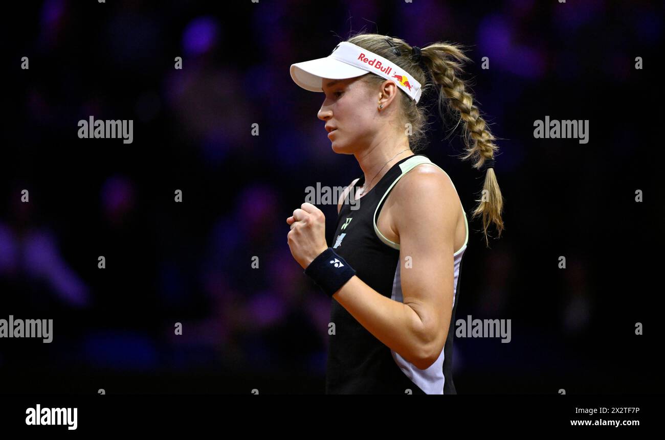 Elena Rybakina (KAZ) Cheers, gestures, gesture, tennis, Porsche Cup ...