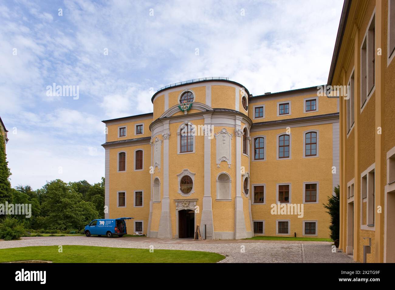 Ettersburg Castle and Park are located near Ettersburg in Thuringia on ...