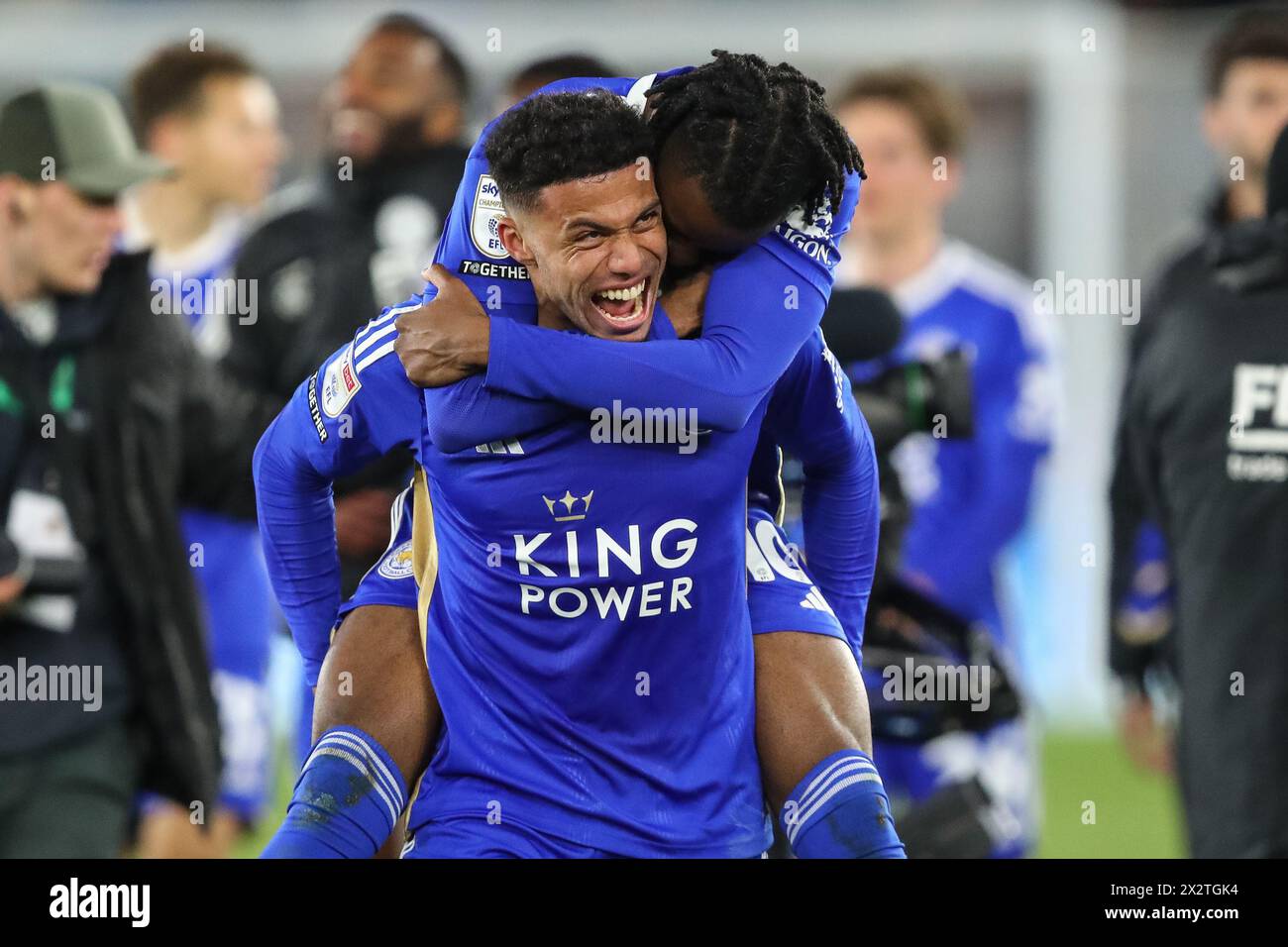 Leicester, UK. 23rd Apr, 2024. James Justin of Leicester City and ...