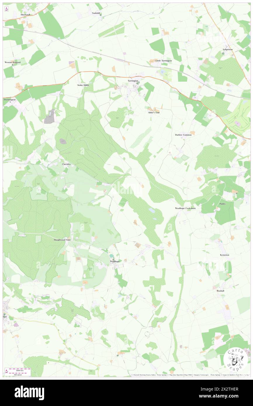 Map of canwood hi-res stock photography and images - Alamy