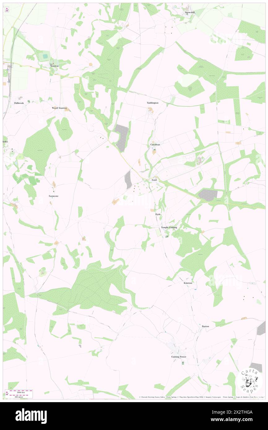 Temple Guiting Hill, Gloucestershire, GB, United Kingdom, England, N 51 ...