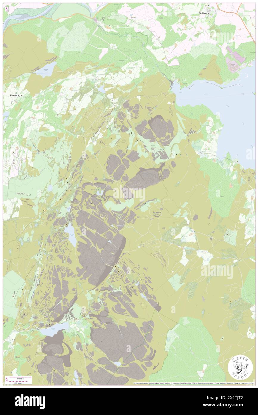 Foel Penolau, Gwynedd, GB, United Kingdom, Wales, N 52 53' 39'', S 3 59 ...